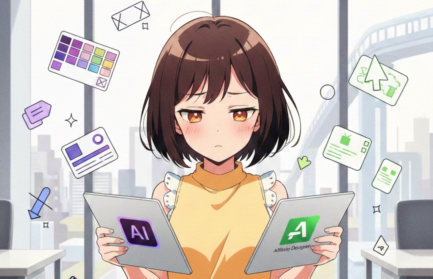 IllustratorからAffinity Designerへの移行ガイド！ – みんなの創作ラボ ニュース便り